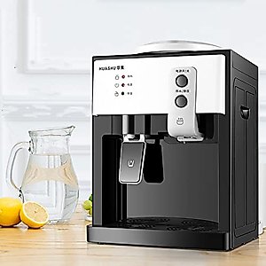 Top Loading Water Cooler Dispenser for 5 Gallon Bottle Countertop Hot & Cold Water Dispenser Freestanding Water Machine for Home Office Use White