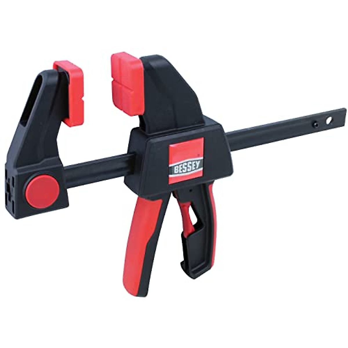BESSEY EHK SERIES - 300 lb Clamping Force - 12 in - EHKL12 Trigger Clamp Set - 3.125 in. Throat Depth - Wood Clamps, Tools, & Equipment for Woodworking, Carpentry, Home Improvement, DIY