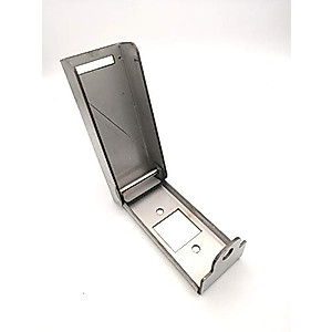 LORADAR Vending Machine Door Lock Stainless Steel Protection Cover, T Handle Vending Machine Lock Protection Cover, to Prevent The Lock Cylinder from Being Stolen or Damaged