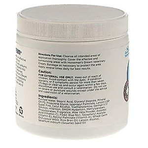Corona Horseman's Dream Vet Cream Jar Horse Minor Wounds Skin Soothe Conditions, 16 oz
