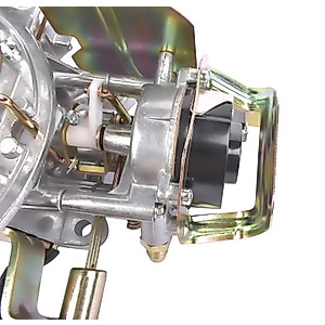 GELUOXI 2 Barrel Carburetor Carb 2100 2150 A800 Replacement for Ford 289 302 351 Mustang Cu Jeep Engine F100 F250 F350 Jeep 360 Cu Electric Choke Carb with Mounting Gasket