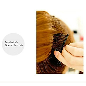 6 Pcs Women U Shape Hair Finishing Fixer Comb, Invisible Insert Comb For Small Broken Hair Finishing Fixing","U Shaped Hair Clips 。hair pins