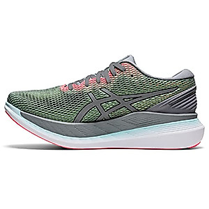 ASICS Women's GlideRide 2 Lite-Show Running Shoes, 8.5, Sheet Rock/Pure Silver