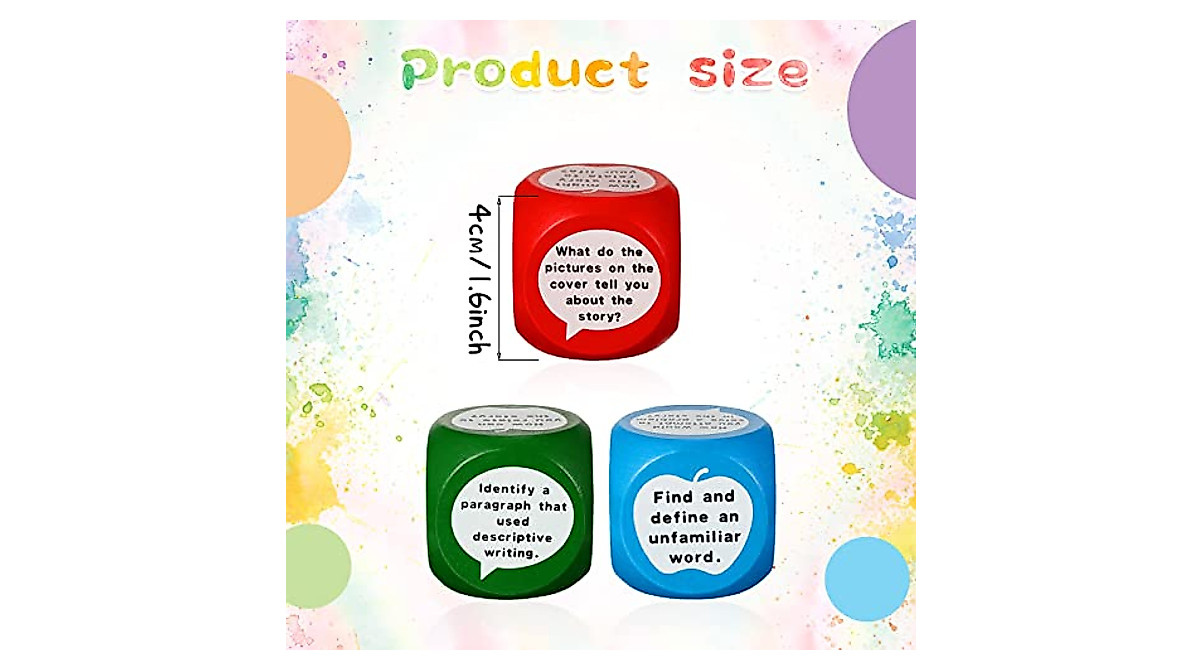 Reading Comprehension Cubes for Elementary School | Engaging Learning Tool