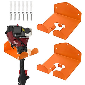 Peohud 2 Pack Trimmer Rack, Heavy Duty Garden Power Tool Hanger for Grass Trimmer, Hedge Trimmer, Garage Trimmer, Weed Trimmer, Garden Tool, Garage Storage Organizer