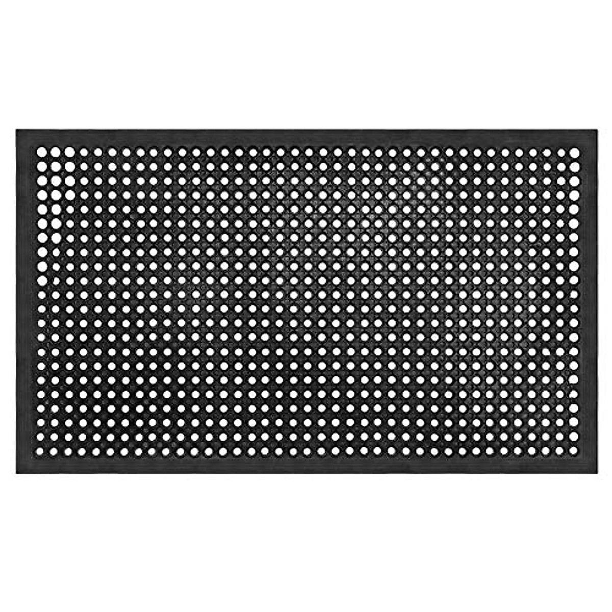 Dogdong Cushioned Anti-Fatigue Kitchen Rug, Waterproof Non-Slip Kitchen Mats and Rugs Heavy Duty PVC Ergonomic Comfort Standing Foam Mat for Kitchen, Floor Home, Office, Sink, Laundry