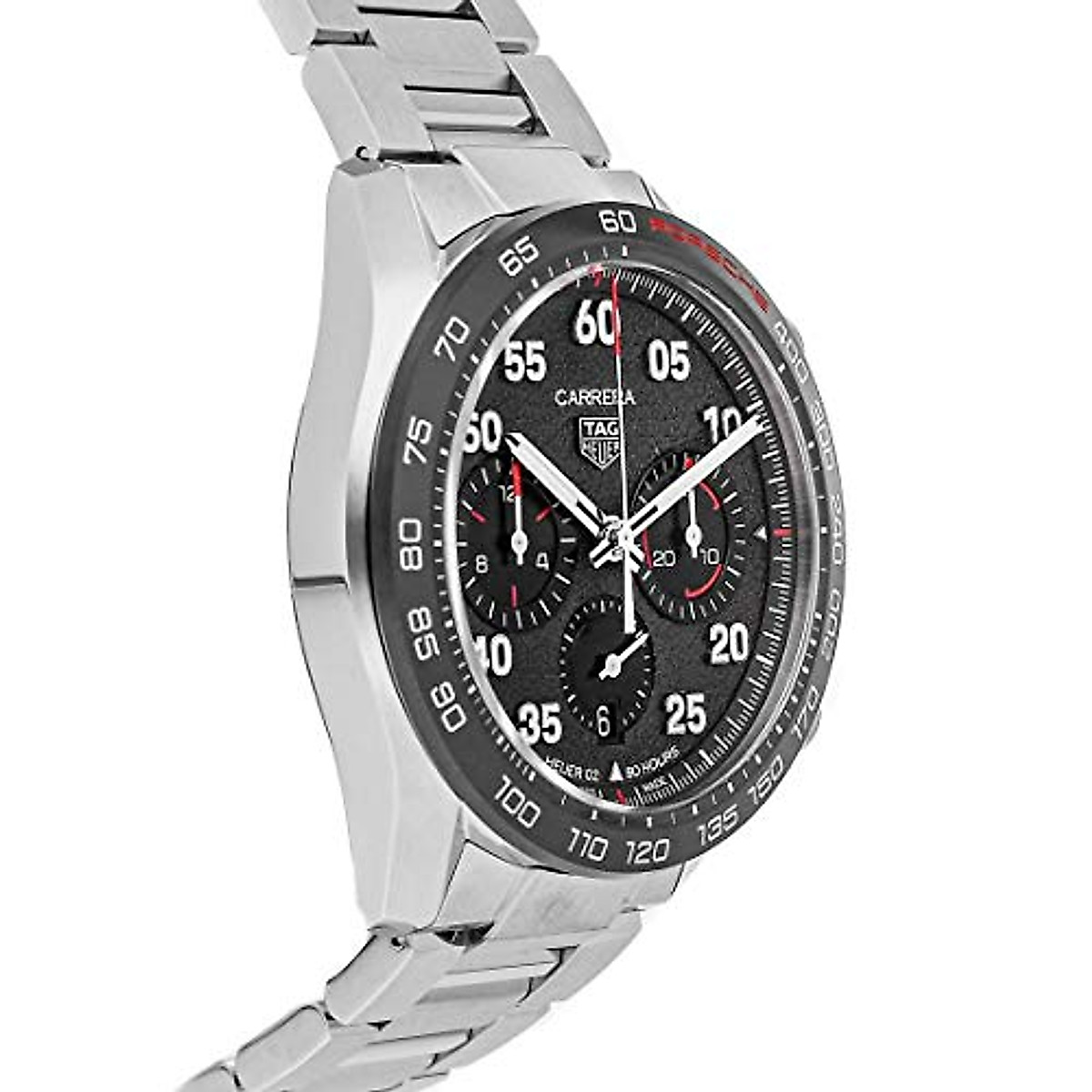 Tag Heuer Carrera Porsche Special Edition Chronograph Automatic Grey Dial Mens Watch CBN2A1F.BA0643