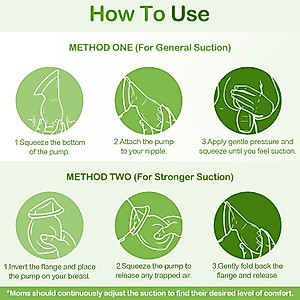 haakaa Manual Breast Pump Breastfeeding Pump with Food Grade Silicone Cap (Gray) 4oz/100ml