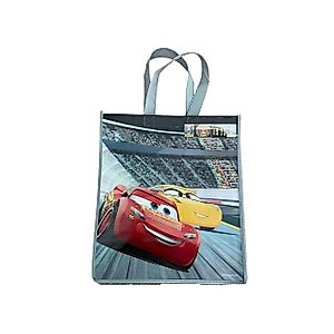 Disney's Pixar Cars with Lightning McQueen Large Reusable Tote Bag