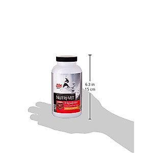 Nutri-Vet Hip & Joint Chewable Dog Supplements - Formulated with Glucosamine & Chondroitin for Dogs - 180 Count