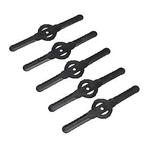 30Pcs String Trimmer Head Blades Replace, Plastic Cutter Blades Replacement Lawn Mower Weed Blades Accessories for Cordless Grass Trimmer