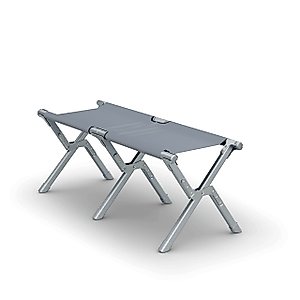 Dometic GO Compact Camp Bench | Seats 2 | Silt | Lightweight | Sturdy Outdoor Seating | Carrying Case Included