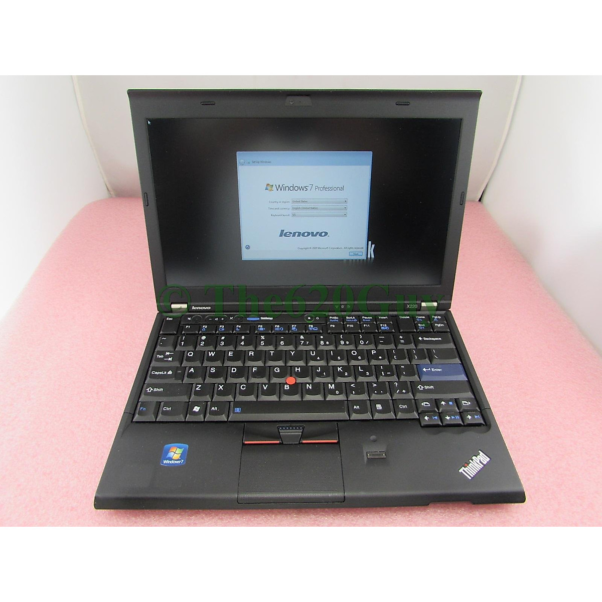 Lenovo ThinkPad X220 Laptop 12.5" Core i5 2.6GHz 8GB 128GB SSD Intel HD WIN7 64Bit