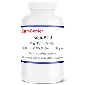 Kojic Acid, High Purity Powder, 50 Grams