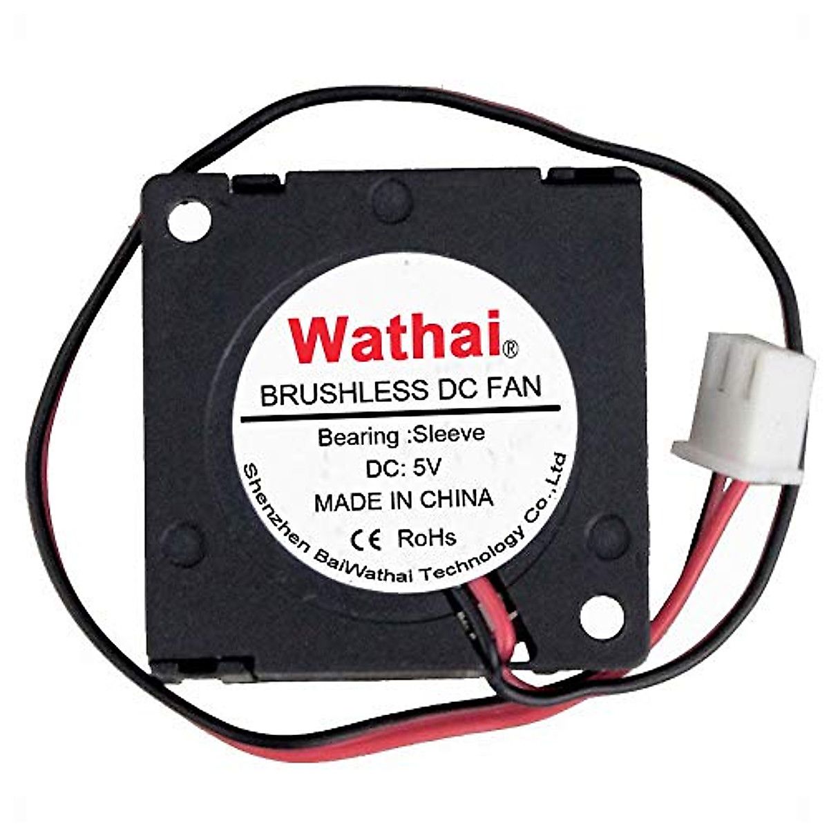 2 Pack Wathai 30mm x 10mm 5V Small DC Brushless Cooling Blower Fan ¡­