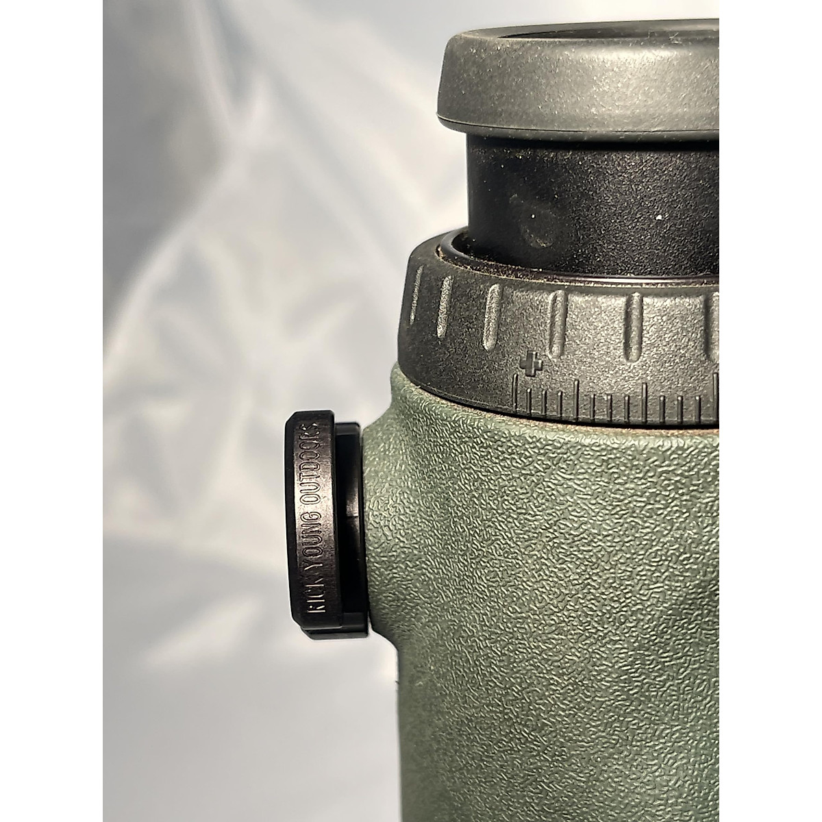 Rick Young Outdoors, Swaro-hub Adapter Designed for Harness to Binocular Connection to fit EL, ELR, and NL binos