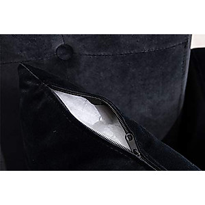 GoTen Convertible Futon Sofa Bed GSB01 (2020) Modern Velvet Sectional Sleeper Sofa Bed Loveseat Couch with 2 Pillows Rose Gold Metal feet Detachable Armrests for Small Spaces Living Room (Black)