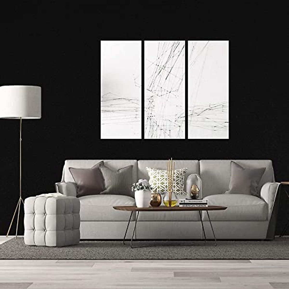 practicalWs (15.7" x118" Black Wallpaper Self Adhesive and Removable Peel and Stick Vinyl Film Stick Paper Easy to Apply Wall Coverings Shelf Home Decorative Liner Table and Door Reform