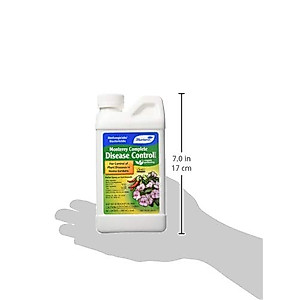 Monterey LG3374 Complete Concentrate Fungicide & Bactericide for Control of Garden & Lawn Diseases, 1-Pint, 16 oz