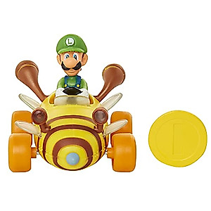Super Mario Coin Racers Cars 3Pk Vehicle Set, Yellow