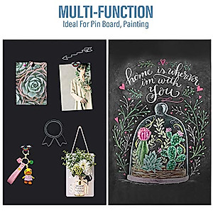 Golden State Art, Pack of 10, 3/16" Thick, 11x14 Black Foam Boards (11x14, Black)