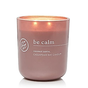 Chesapeake Bay Candle Intentions Collection Candle, Be Calm: Relax and let go (Coconut Santal), 13 oz, Home Décor