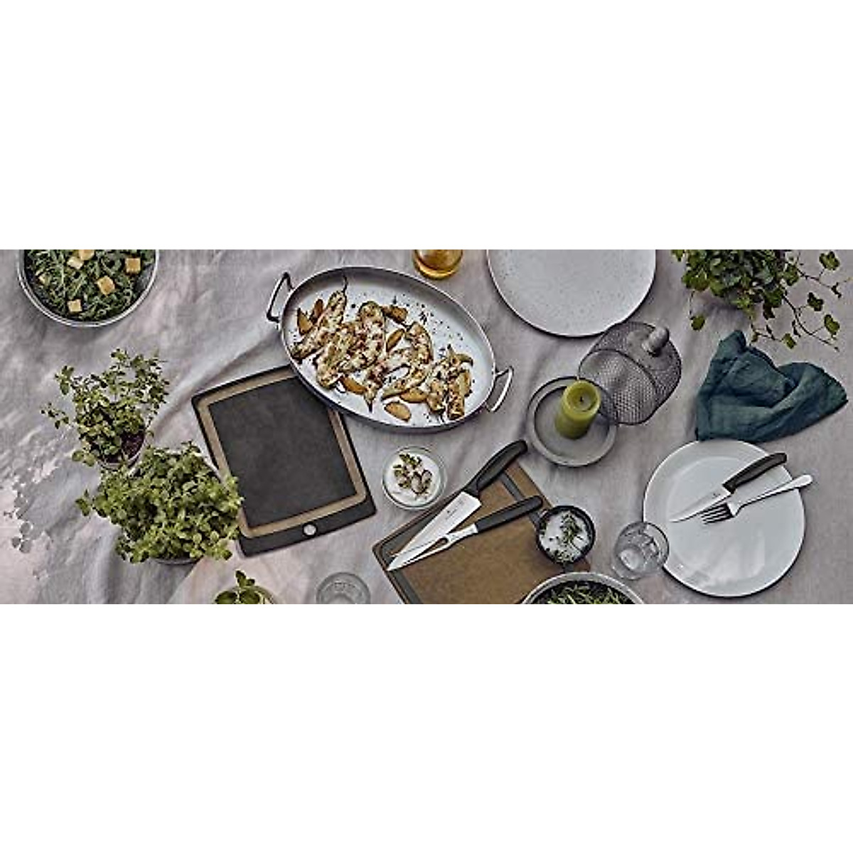 Victorinox Swiss Classic 8-Inch Chef's Knife with Straight-Edge Blade and Black Handle