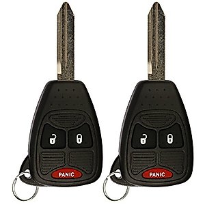 KeylessOption Keyless Entry Remote Control Car Ignition Key Fob Replacement for M3N5WY72XX (Pack of 2)