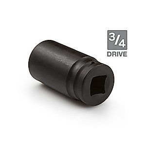 TEKTON 3/4 Inch Drive x 33 mm Deep 6-Point Impact Socket | 4933