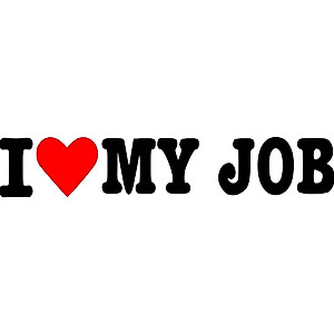 CafePress I Love My Job Stainless Steel Travel Mug 20 oz. Insulated Stainless Steel Coffee Tumbler