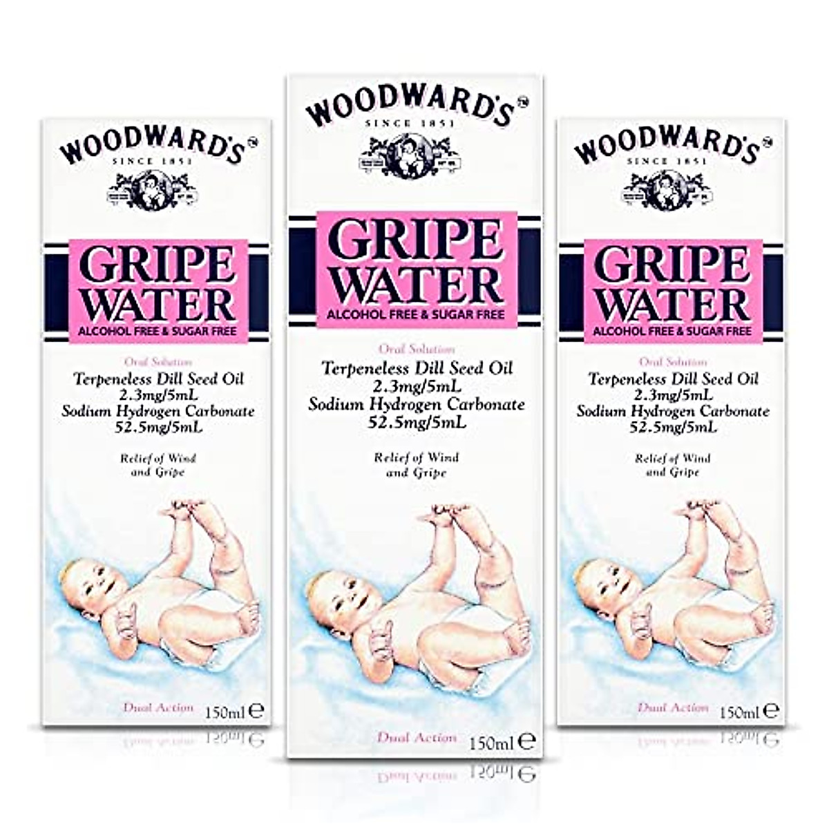 Reckitt Gripe Water 150Ml X 3 Packs