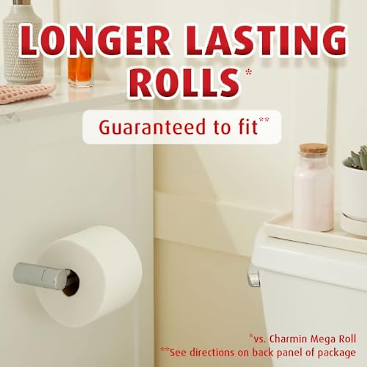 Charmin Ultra Strong Toilet Paper 6 Mega XL Rolls, 363 Sheets Per Roll (Packaging May Vary)