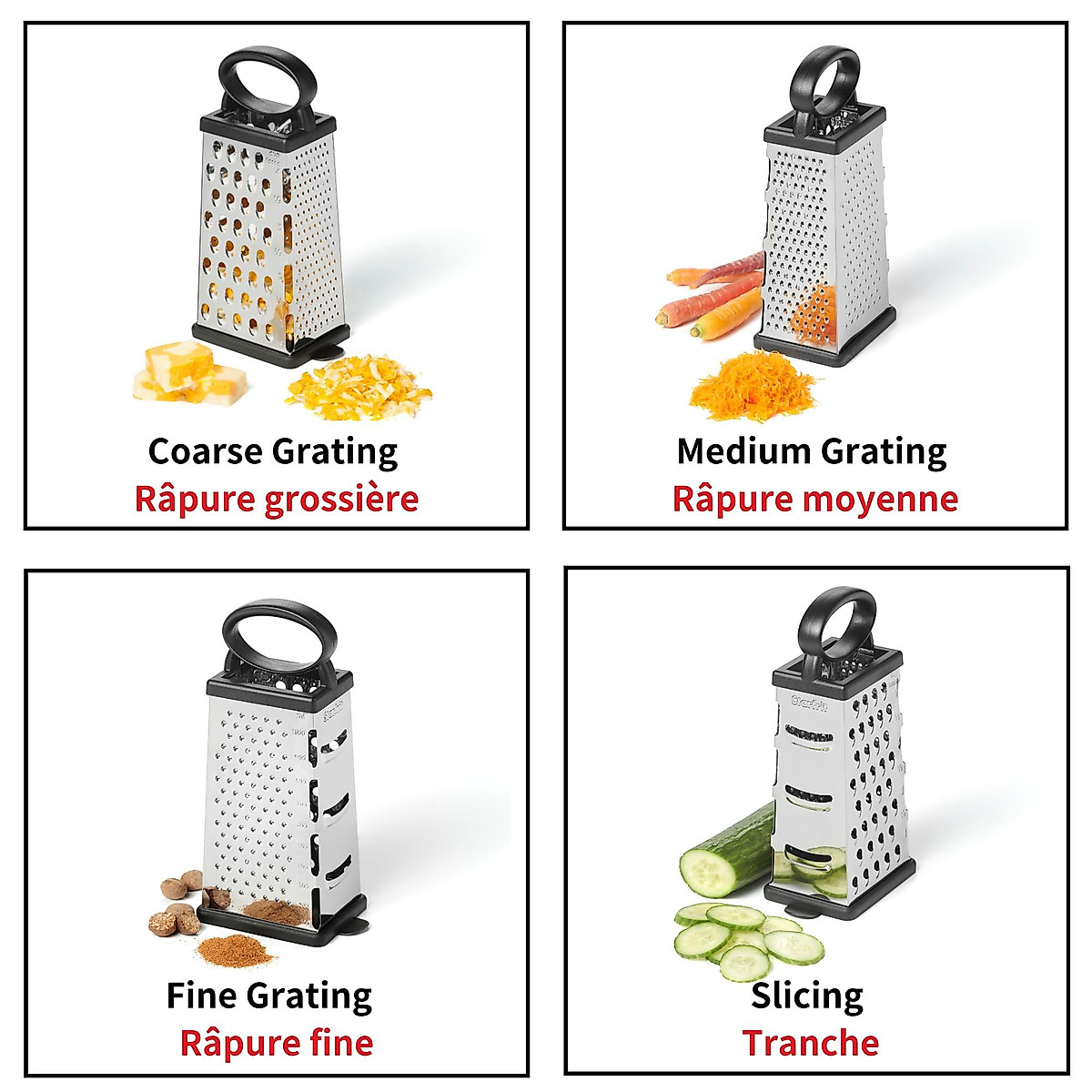 Starfrit Four-Sided Box Grater
