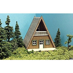 Train Time Laser N Scale Laser Cut A Frame House Kit