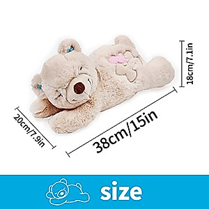 ALL FOR PAWS Dog Heartbeat Plush Toy - Sleep Aid & Warm Comfort Pillow for Puppy Crate, Stuffed Animal Dog Toy for Small Dogs