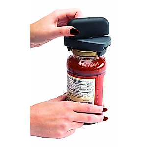Jokari Easy Grip Adjustable Jar Opener to Open Jars with Lids of Virtually Any Size. Perfect Kitchen Gadget Accessory So Anyone With Arthritis, Weak Grip Strength or Sore Hands Can Twist Tops Easily