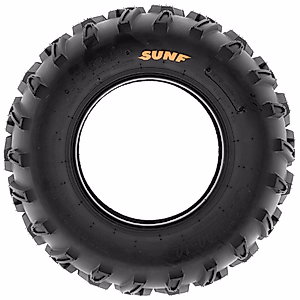 SunF 24x8-12 Off-Road ATV UTV Tires 6 Ply, (Set Pair of 2)