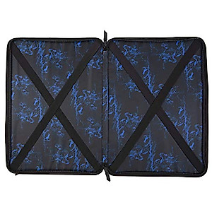 HEX X Jim LEE 12.5"x18.25" Water Resistant Artist Portfolio Case Black with Shoulder Strap