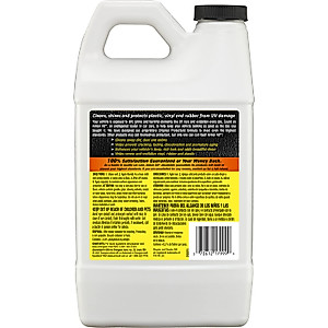 Car Protectant Refill by Armor All, Car Interior Cleaner with UV Protection, 64 Fl Oz Each