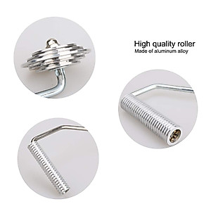 Fiberglass Roller Tools Kit, 3Pcs Bubble Paddle Tool Fiberglass Resin Laminating Roller Set for Tub Shower Bathtub Boat Repair