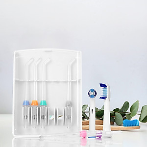 Travel Storage Case for Waterpik Replacement Tips, Travel Case for Waterpik Water Flosser Replacement Parts, NO Tips Included