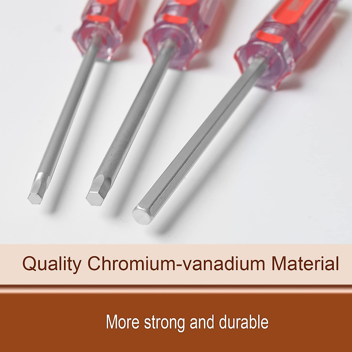 Hex Screwdriver Set Metric MM Sizes 7PCS Precision 1.5mm 2.0mm 2.5mm 3.0mm 4.0mm 5.0mm 6.0mm Allen Wrench for TRX4 Arrma Helicopter Drone Boat RC Cars Quadcopters and More (7)