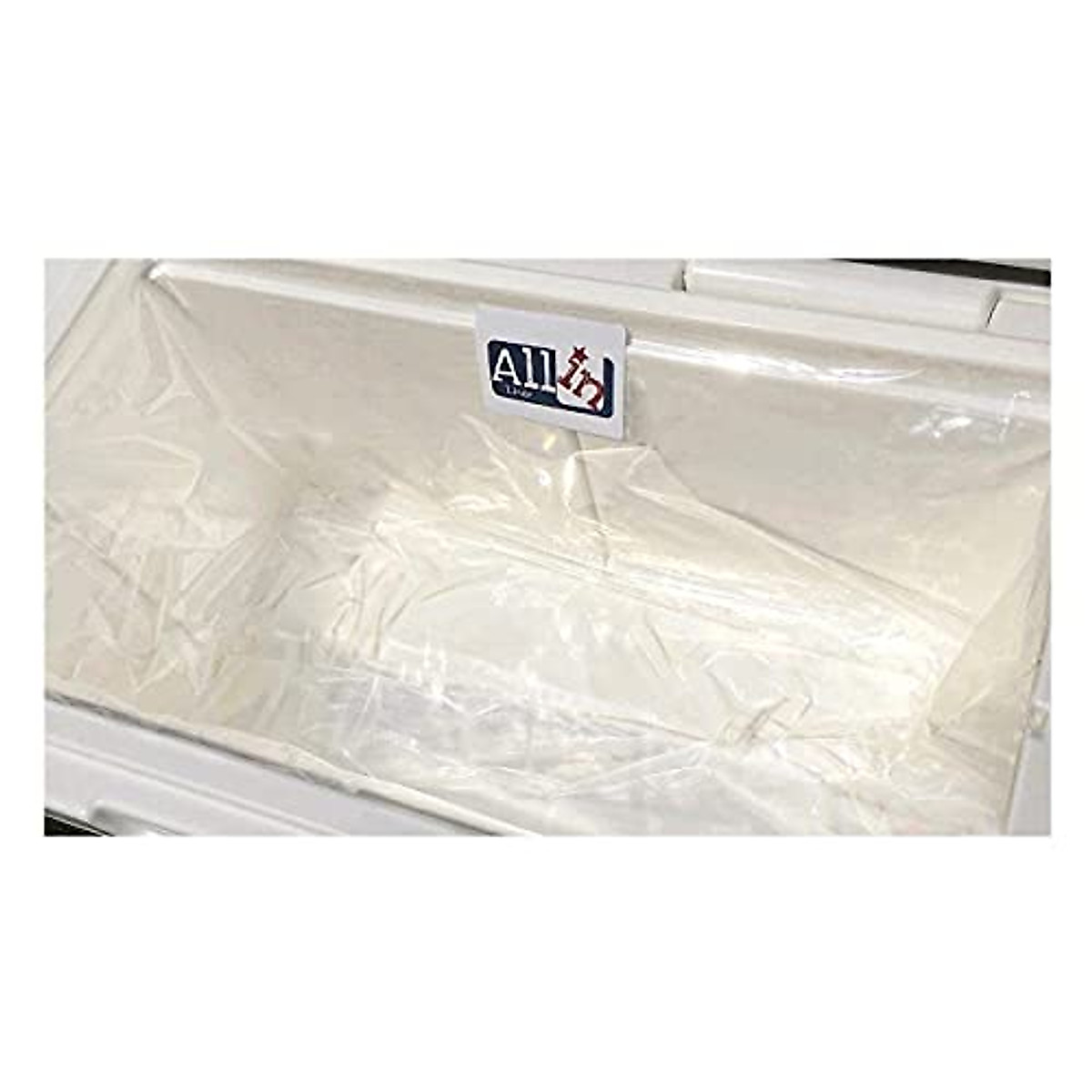 Allinliner Cooler Liner - 3-Pack Disposable Cooler Insert Liner - BPA-Free Plastic Liner for Carry Cooler - Heavy-Duty Liners for 60qt-95qt Day Coolers - Great for Fishing, Hunting, Camping, BBQ