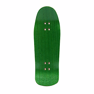 Teak Tuning Wooden Fingerboard Carlsbad Cruiser Deck, Ghillie Green - 34mm x 100mm - Handmade, Pro Shape & Size - Five Plies Wood Veneer - Includes Prolific Foam Tape