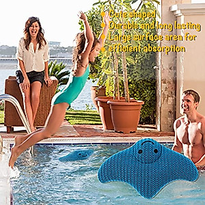 Hot Tub Scum Absorber Spa Cleaner, Reusable Oil Absorbing Sponge for Pool, Hot Tub, SPA, Absorbs Scum,Oil, Slime and Grimes, Must Have Hot Tub Cleaning Accessories for Adults and Kids(2 pack）