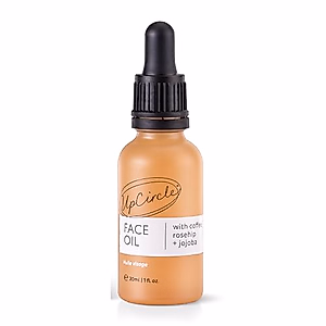 UpCircle Organic Face Serum With Coffee Oil 1oz - Vitamin C, Rosehip Oil Fades Dark Spots + Sea Buckthorn Keeps Skin Supple - Natural Hydrating Facial Oil - Vegan + Cruelty-Free