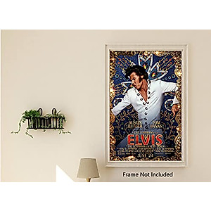 Elvis 2022 Movie Unframed Wall Decor Poster 16x24