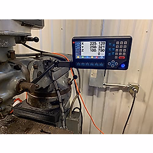 3 Axis Digital Readout DRO LCD Display RPM Muti-Function for Linear Scale Magnetic Scale Rotary Encoder Lathe Milling Drill Bording Machine (3 Axis with RPM)