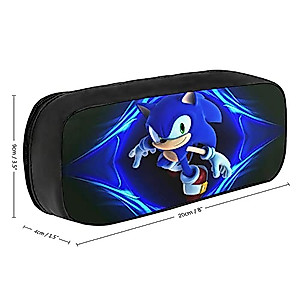 Lyzelre Anime Boy Backpacks Sets, Cartoon Laptop Backpack Printed Schoolbag 3 piece for Girls Boys Teens Elementary Middle School Bookbag Combo Set with Lunch Box and Pencil Bag