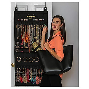 Donna Walsh - The Ultimate Jewelry Scroll - Hanging Jewelry Storage Organizer